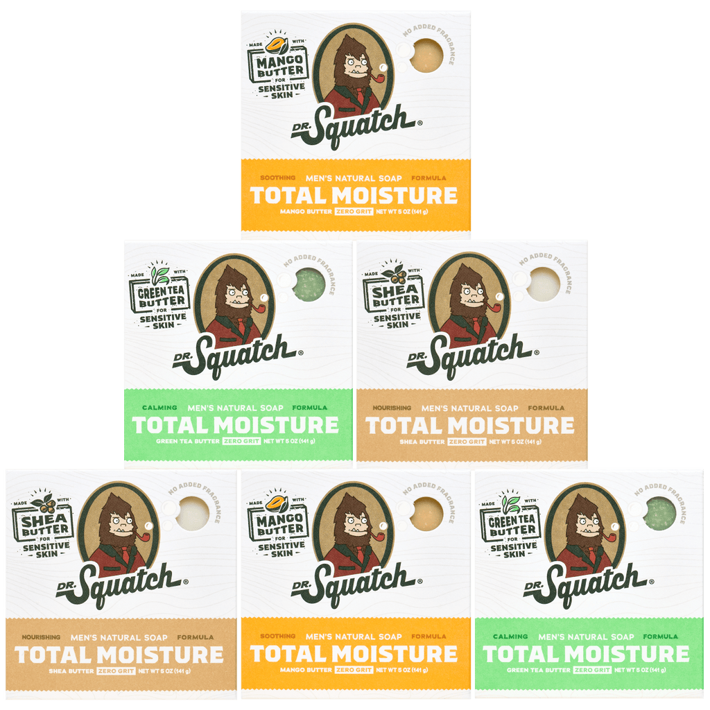 Total Moisture 6-Pack - Dr. Squatch