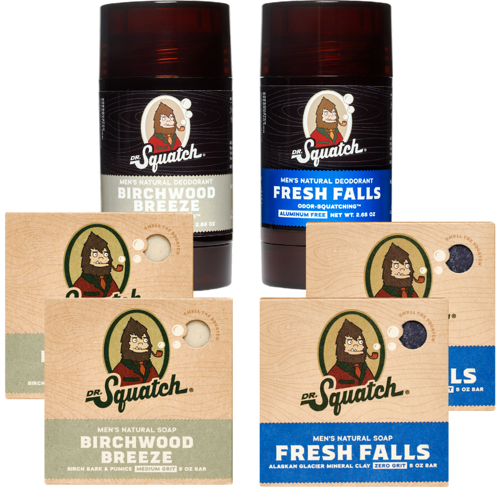 Essential Clean & Fresh Bundle - Dr. Squatch