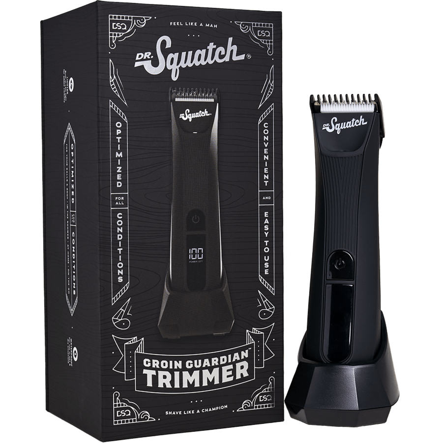 Black Electric Trimmer - Dr. Squatch Black Electric Trimmer - Dr. Squatch