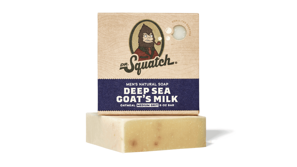 Deep Sea Goats Milk | Natural Soap For Men | Dr. Squatch