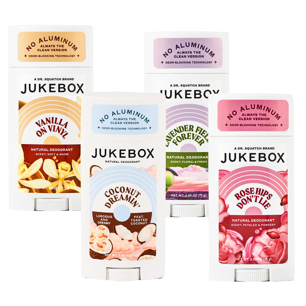 Jukebox Deodorant 4-Pack - Dr. Squatch