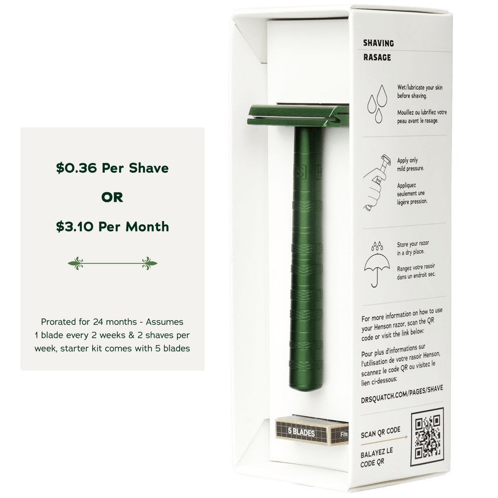 Safety Razor - Dr. Squatch