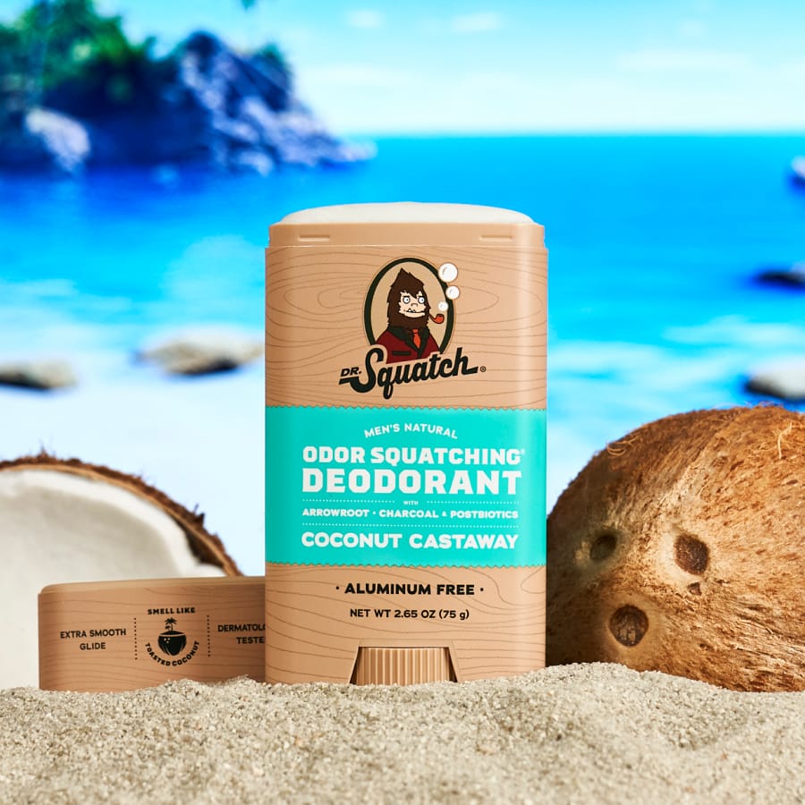 Coconut Castaway Deodorant - Dr. Squatch