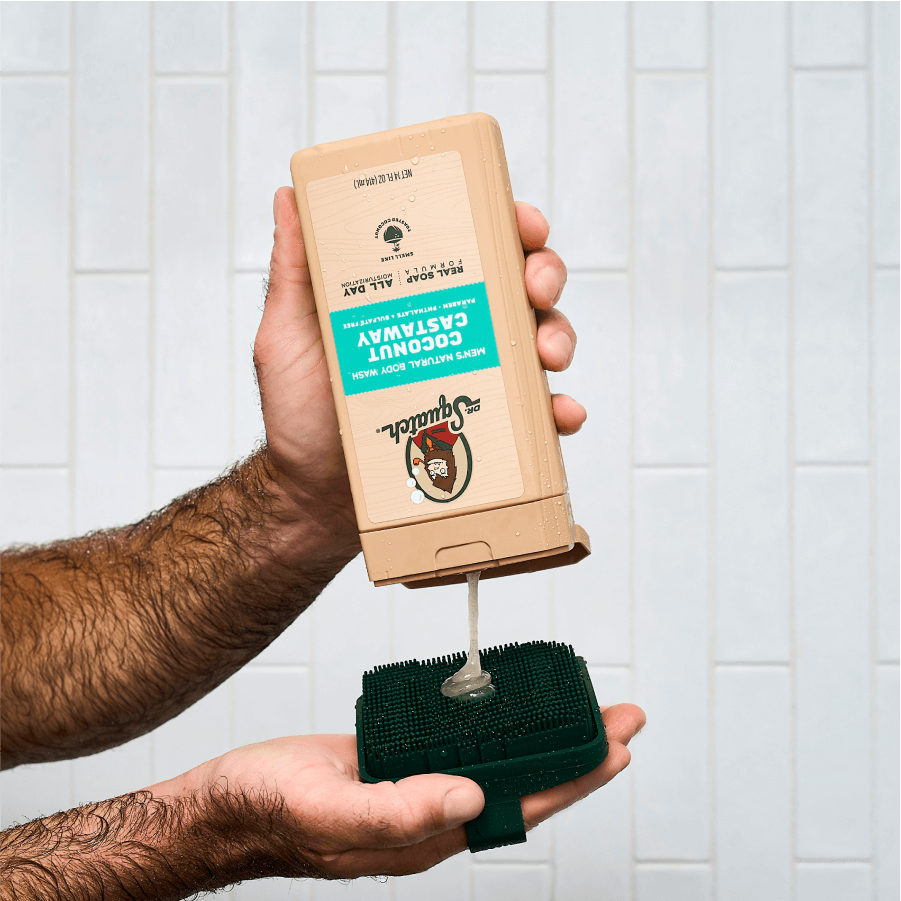 14 oz Coconut Castaway Body Wash - Dr. Squatch