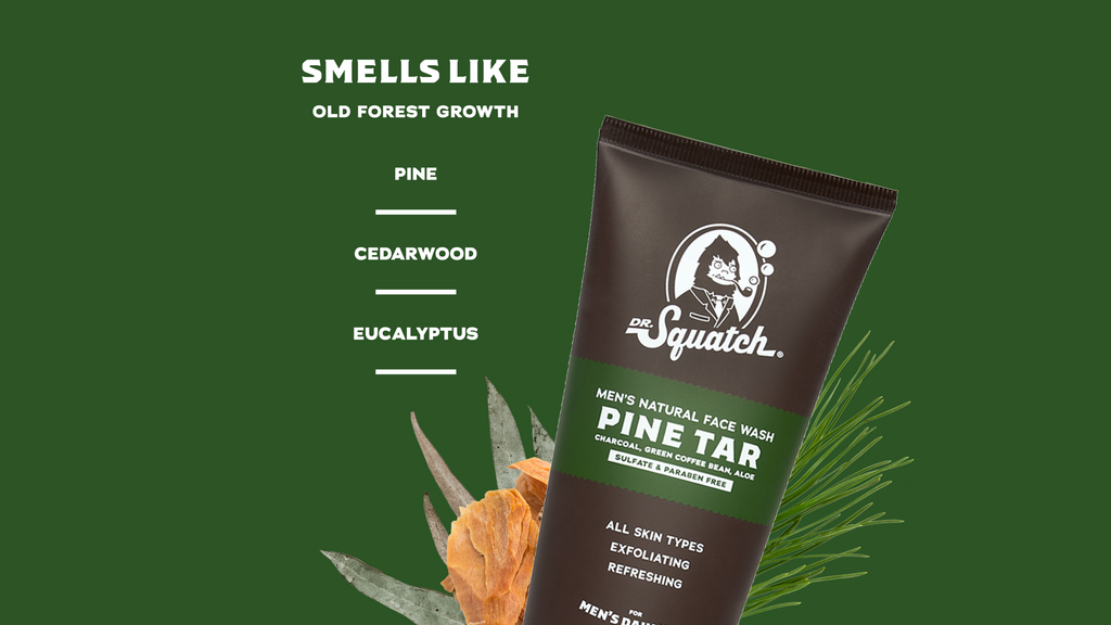 Pine Tar Face Wash - Dr. Squatch