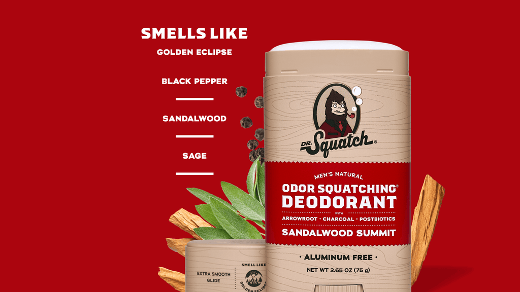 Sandalwood Summit Deodorant - Dr. Squatch