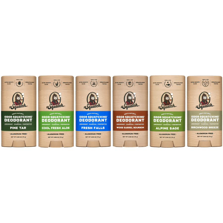 Deodorant 6-Pack - Dr. Squatch