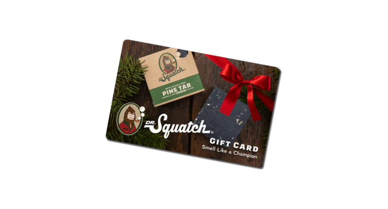 Check Gift Card balance - Dr. Squatch