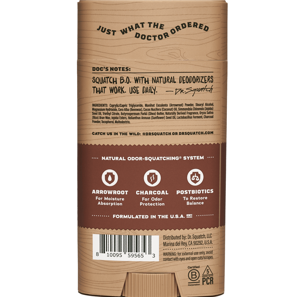 Maverick Musk Deodorant - Dr. Squatch
