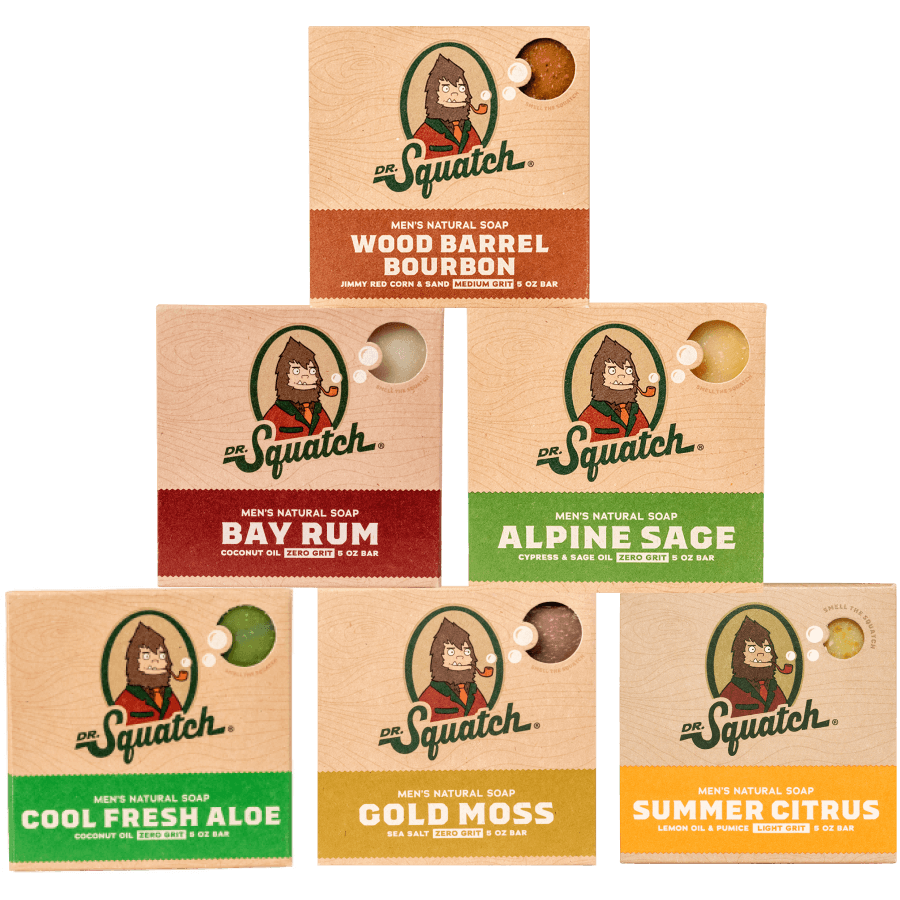 Bar Soap 6-Pack - Dr. Squatch