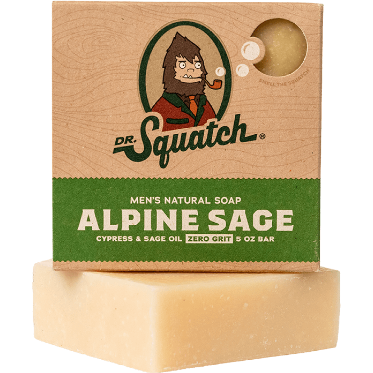 Alpine Sage Bar Soap For Men | Dr. Squatch Nautical Sage