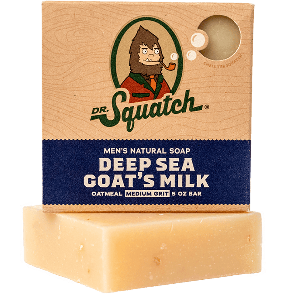 Deep Sea Goats Milk | Natural Soap For Men | Dr. Squatch