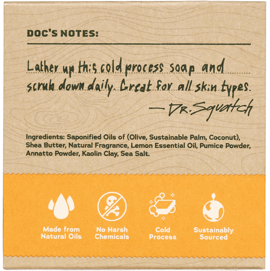 Summer Citrus - Men's Natural & Organic Soap | Dr. Squatch